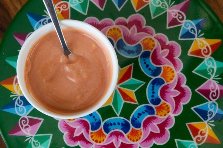 The Easiest Salsa Rosada Recipe Ever! | Pura Vida Moms